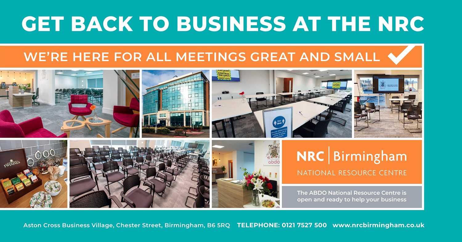 How to book with the NRC - Conference and Training Centre Birmingham