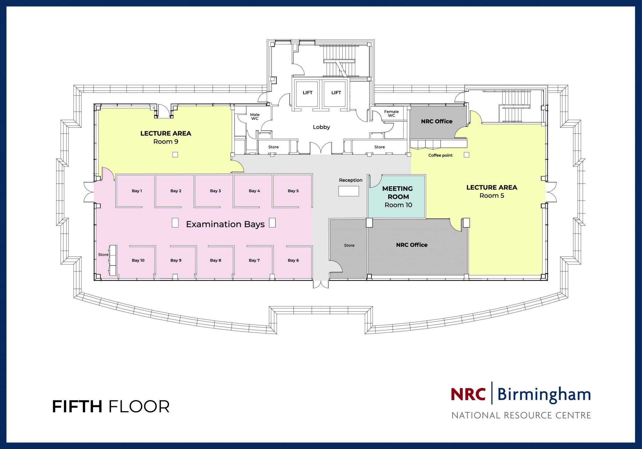 Floorplans NRC Birmingham - Conference and Training Centre Birmingham
